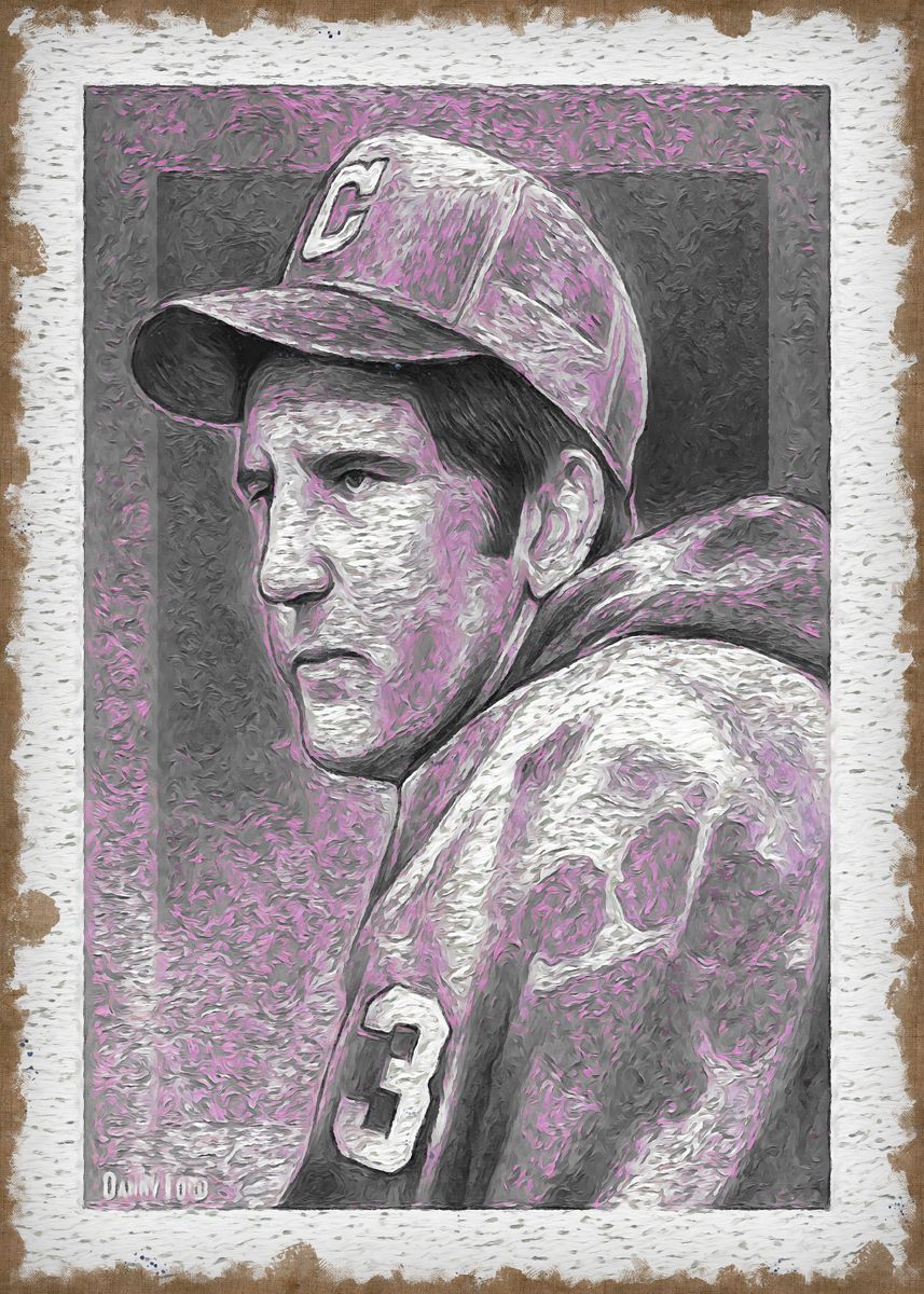 ' Mixed Media Danny Ford' Poster, picture, metal print, paint by Yuuzuy ...