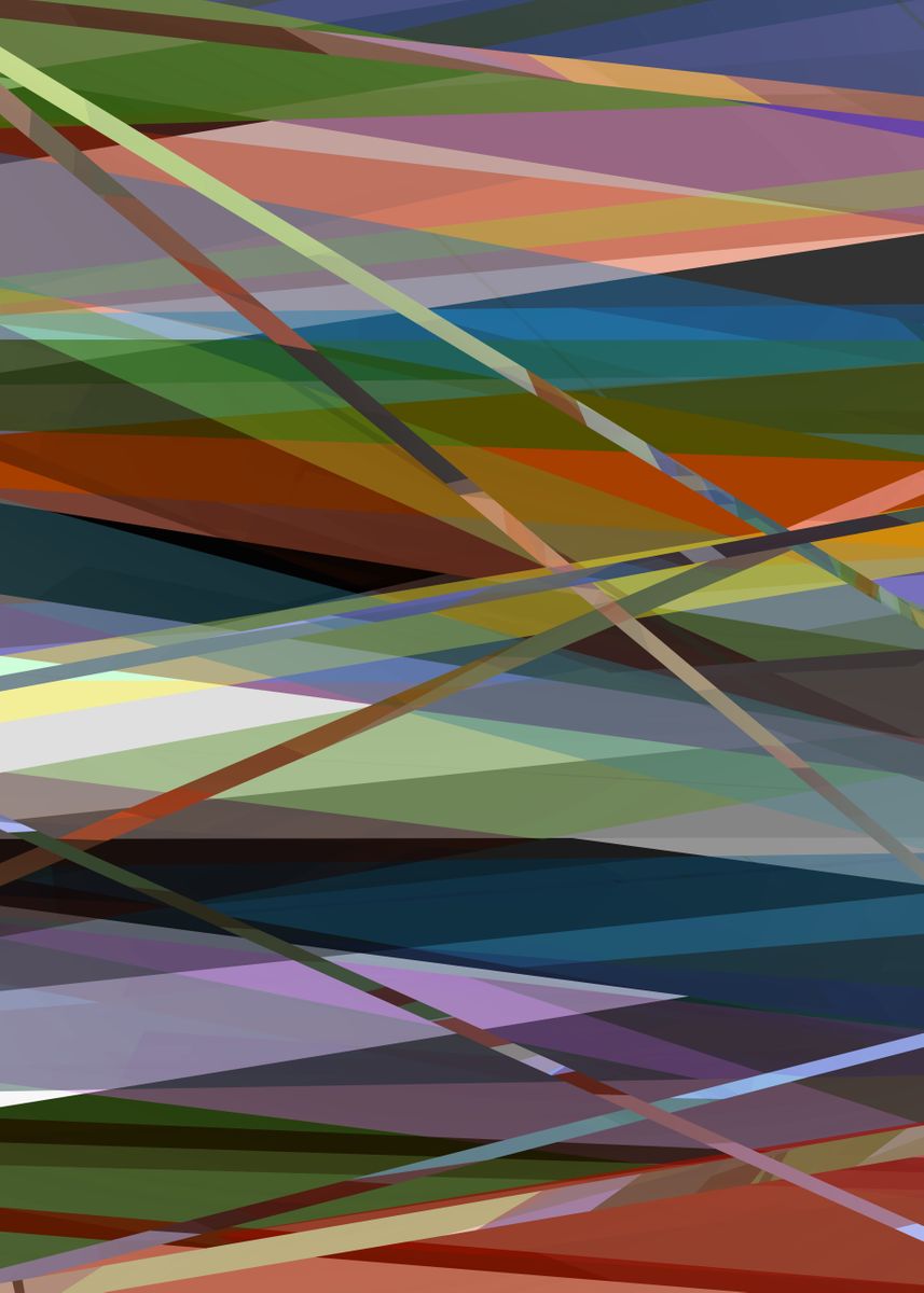 'Abstract Composition 668' Poster by aestevez | Displate