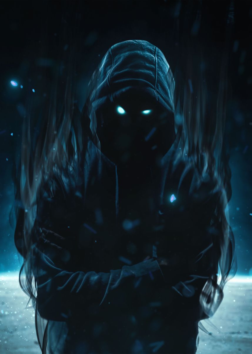 'Dark Soul' Poster, picture, metal print, paint by Pascal Wagner | Displate