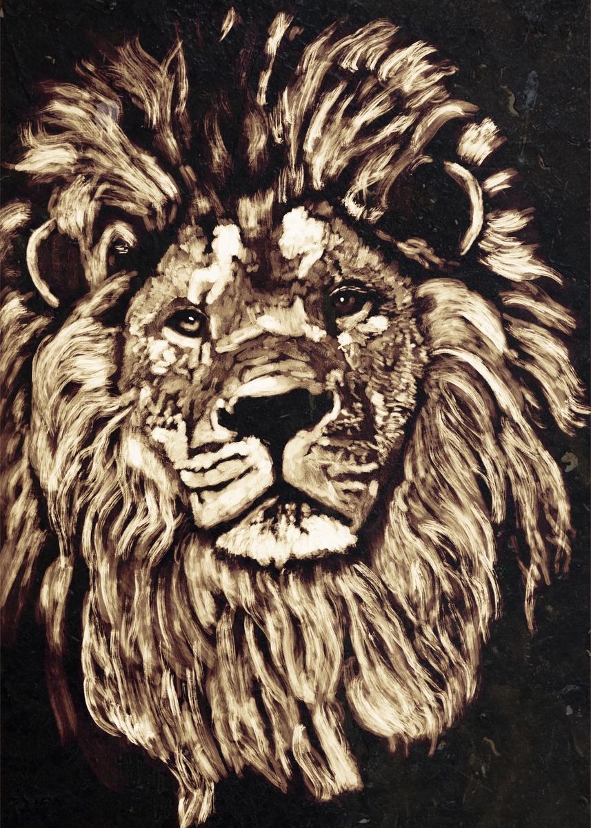 'The King' Poster, picture, metal print, paint by Arkham Inn | Displate