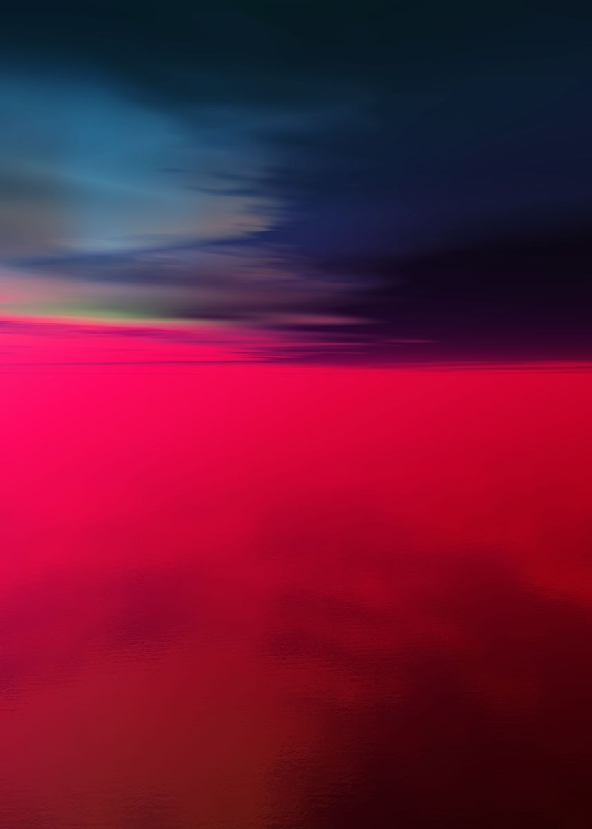 'Red Water' Poster by aestevez | Displate