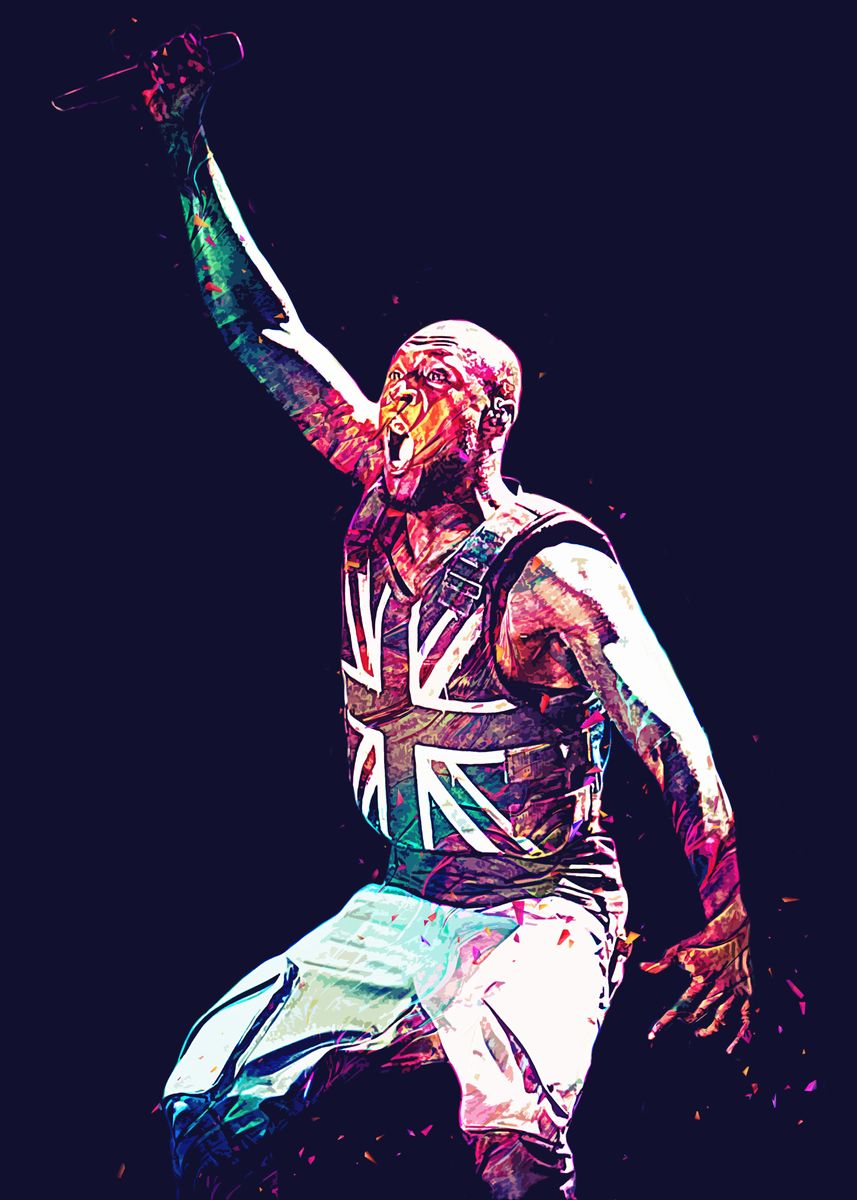 'Stormzy' Poster, picture, metal print, paint by TI KI | Displate