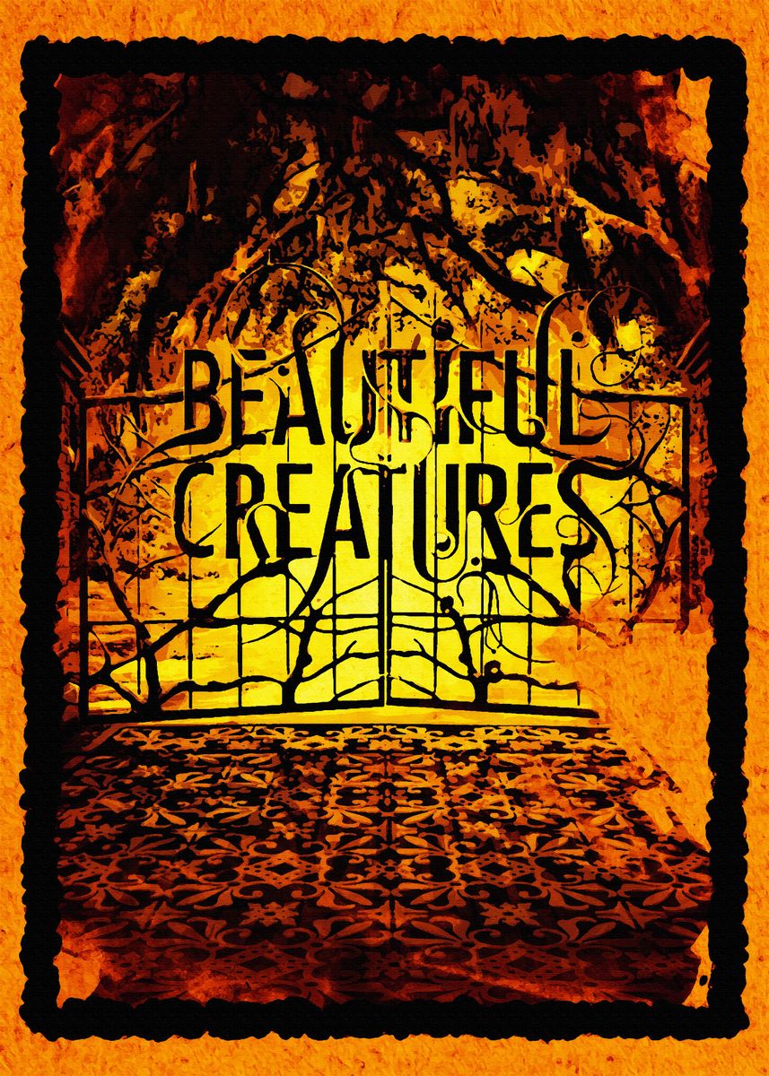 'Beautiful Creatures' Poster, picture, metal print, paint by Zain ...