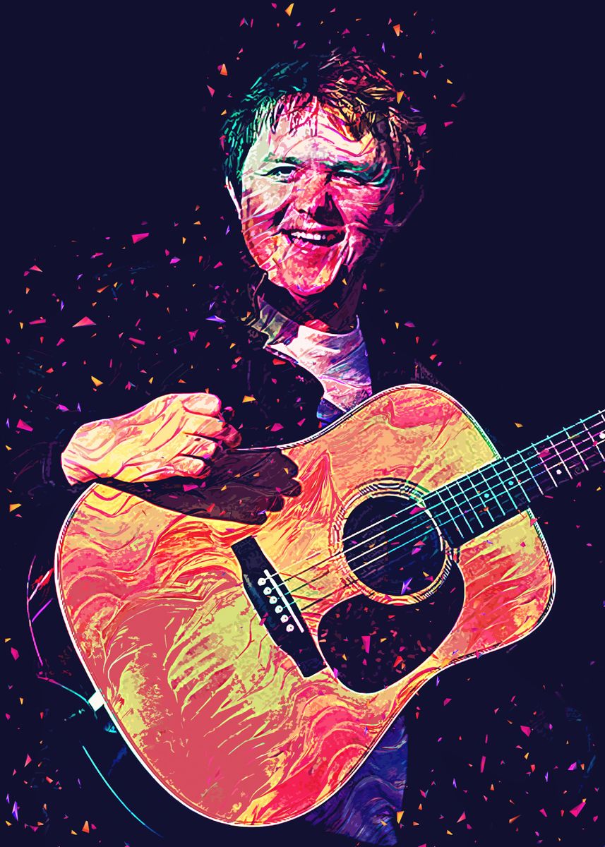 'Lewis Capaldi' Poster, picture, metal print, paint by ru ke | Displate