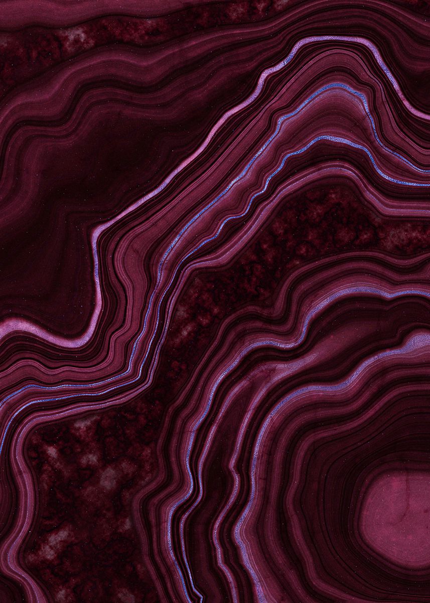 'Pink Malachite Texture 05' Poster by Aloke Design | Displate