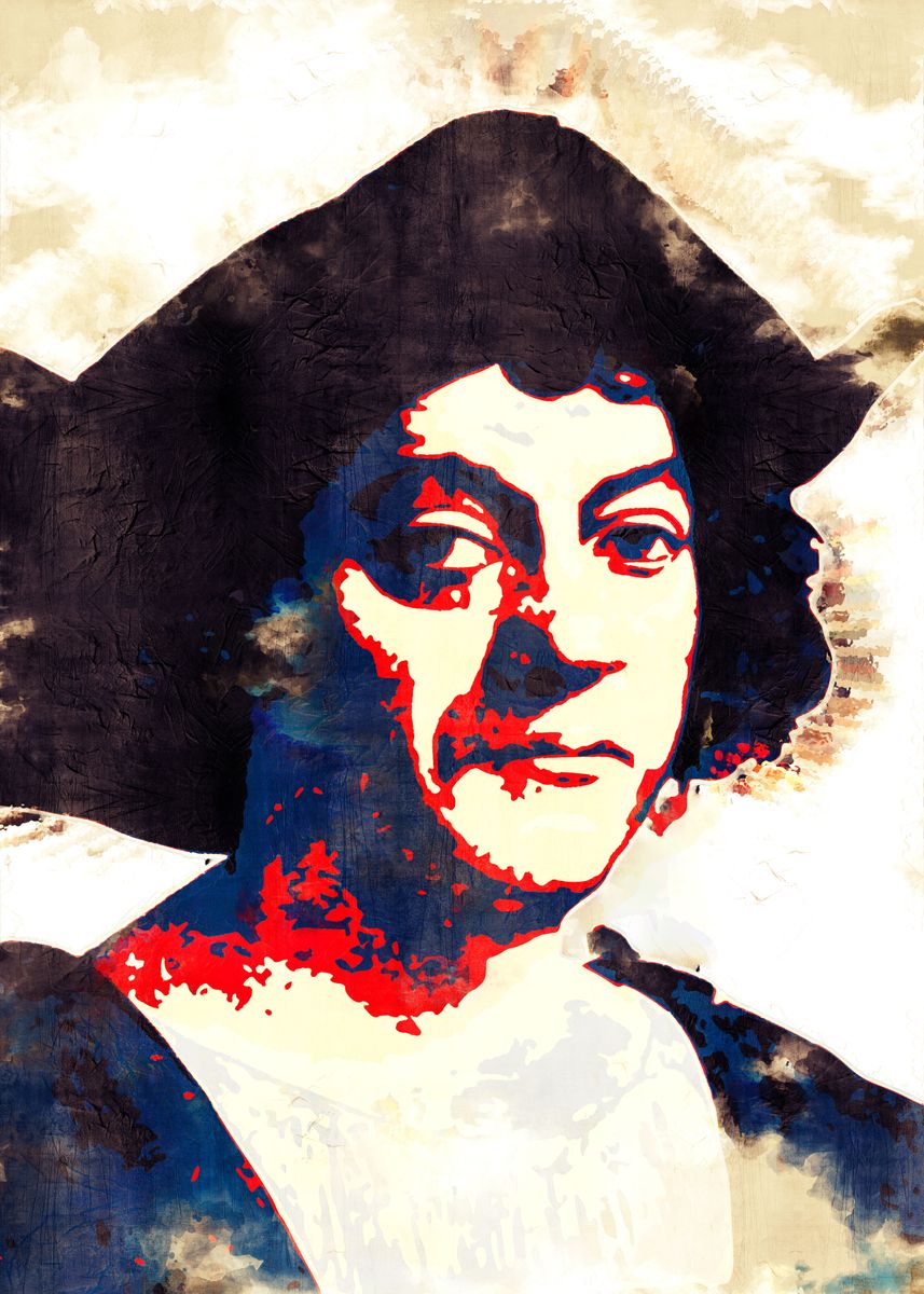 'Christopher Columbus' Poster, picture, metal print, paint by Filip ...