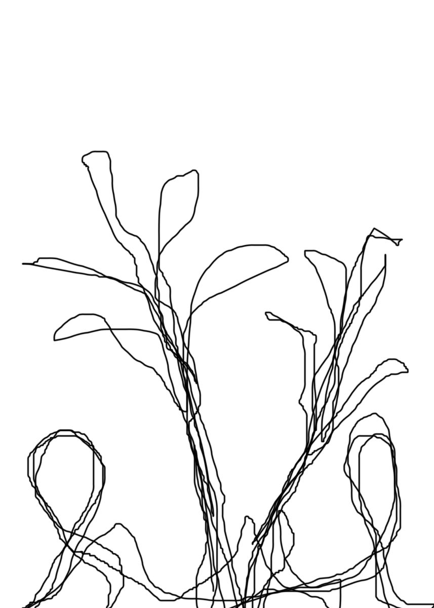 'original abstract scribble' Poster by LAST LIGHT | Displate