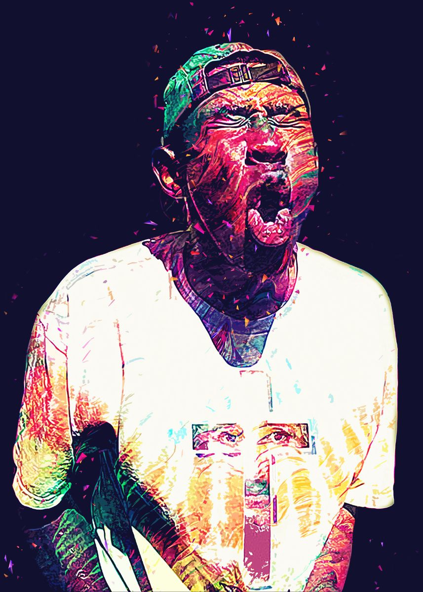 'Tyler The Creator ' Poster, picture, metal print, paint by SA KE ...