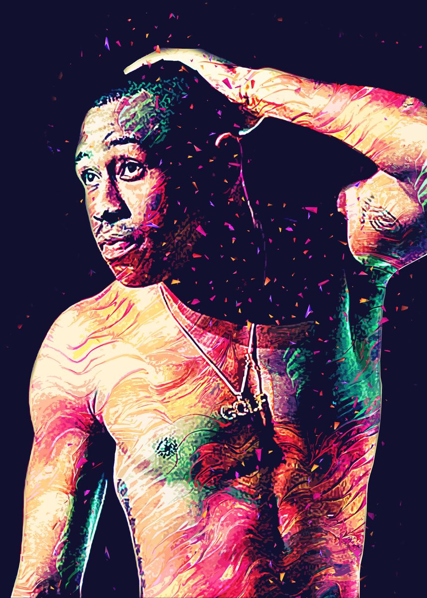 'Tyler The Creator ' Poster, picture, metal print, paint by SA KE ...