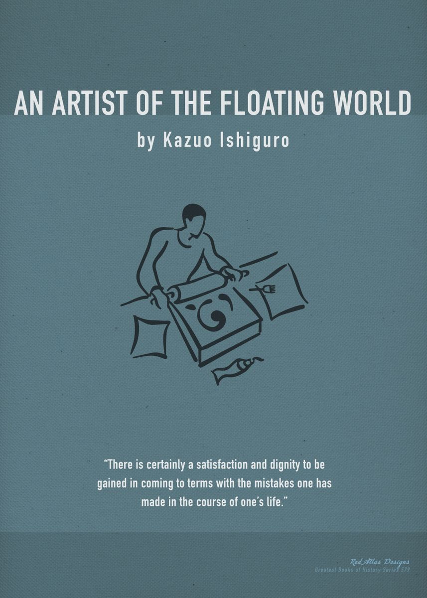 'An Artist Of The Floating ' Poster, picture, metal print, paint by ...