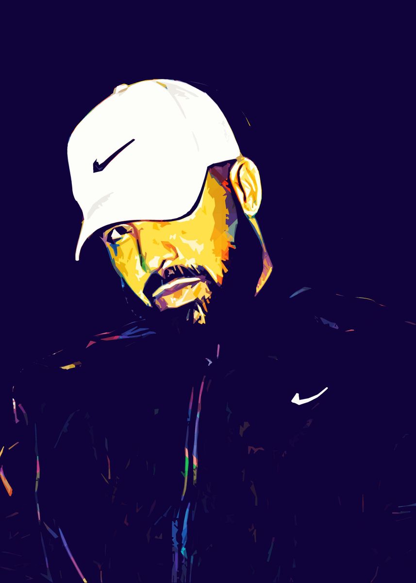 'Drake ' Poster by San Illustrator | Displate