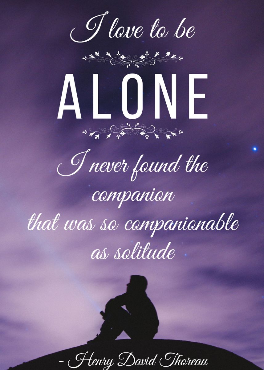 'Introvert quote' Poster, picture, metal print, paint by CiniArt | Displate