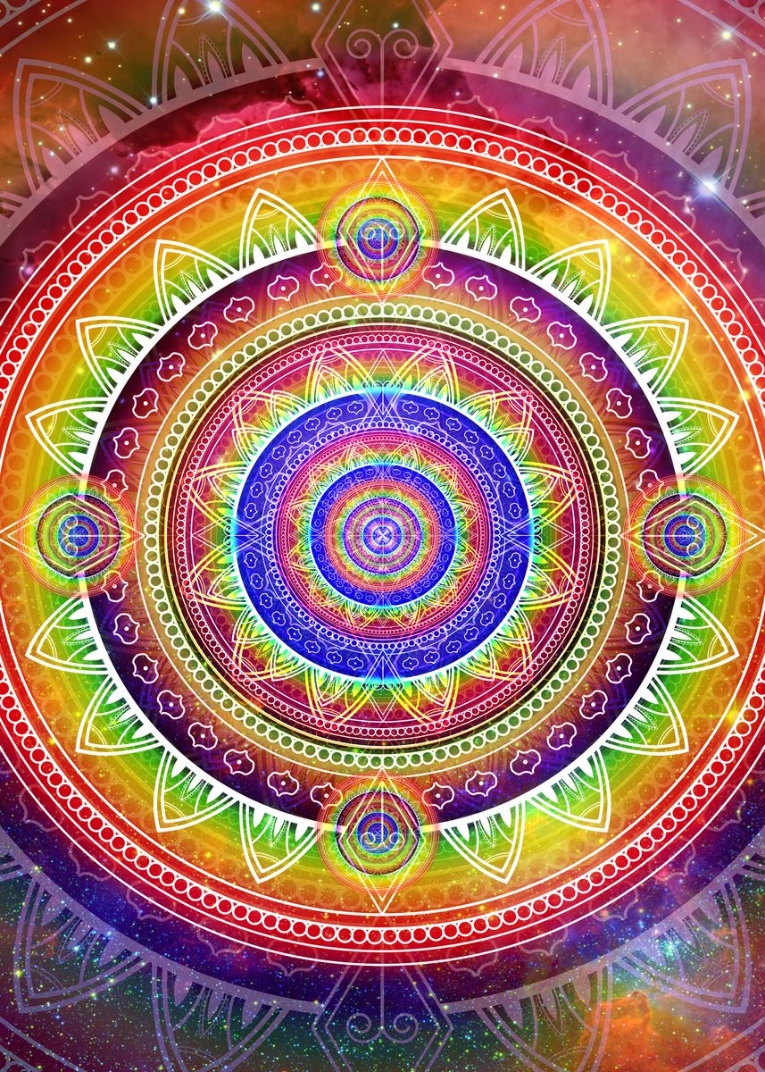 'Cosmic Spirit' Poster, picture, metal print, paint by Inspired Images ...