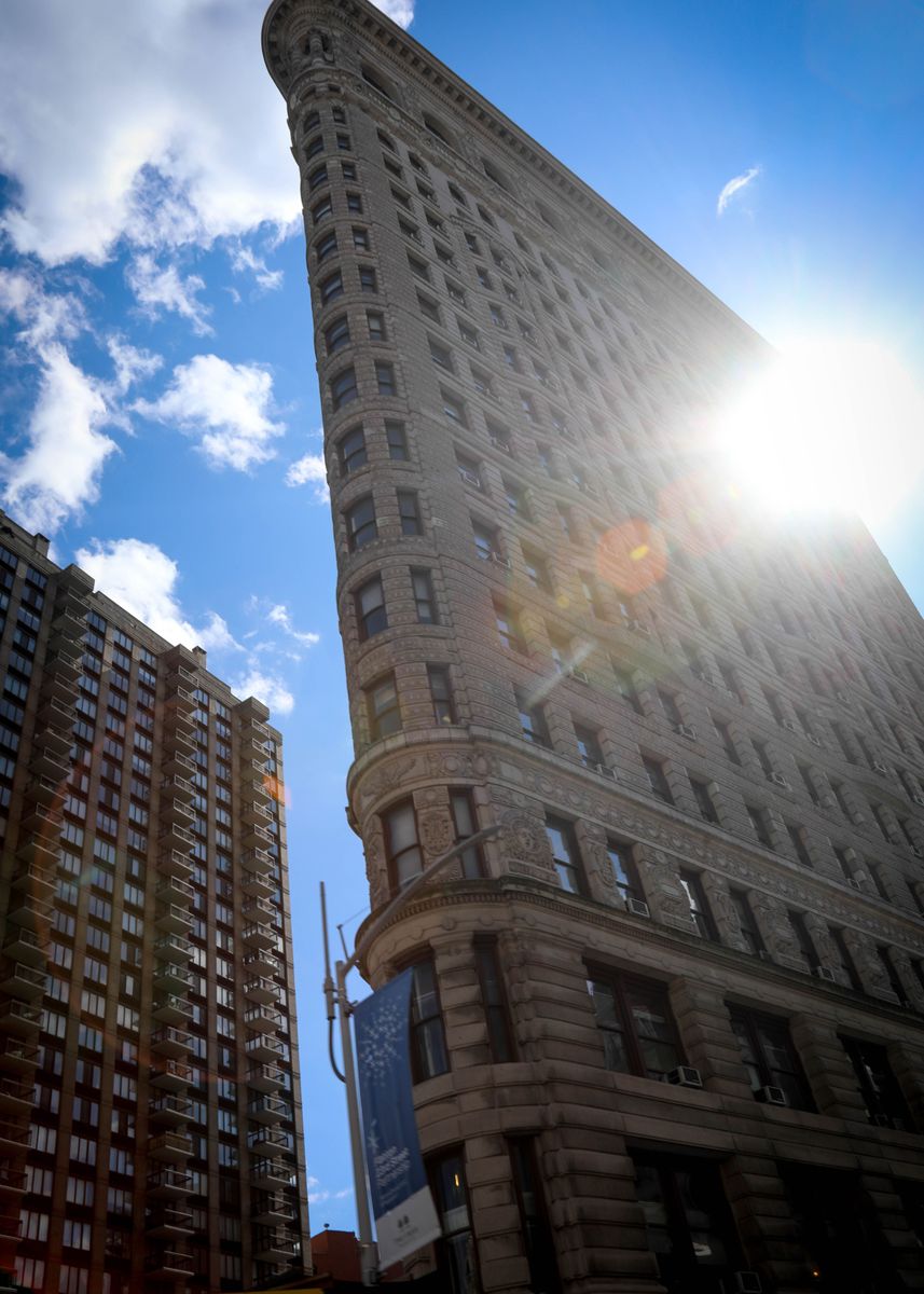 'Flatiron Building' Poster, picture, metal print, paint by Jordan Rose ...