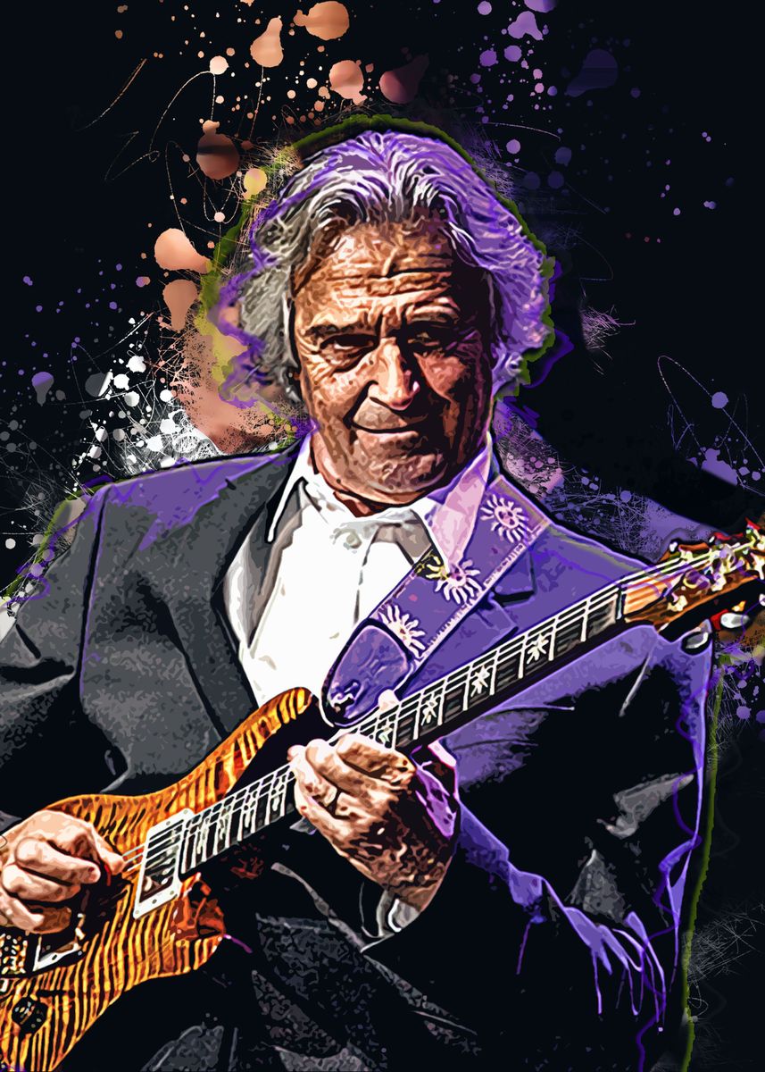 'John McLaughlin' Poster, picture, metal print, paint by BFM STUDIO ...