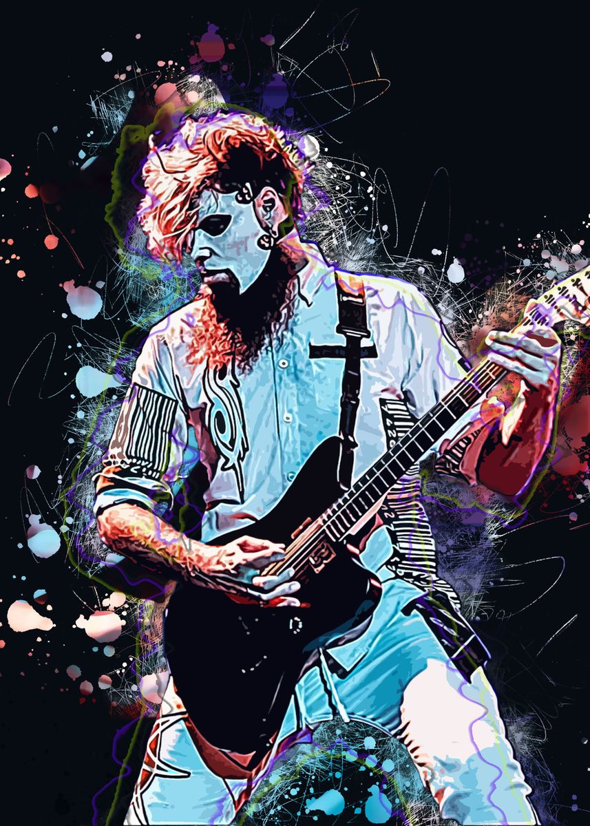 'James Root' Poster, picture, metal print, paint by BFM STUDIO | Displate