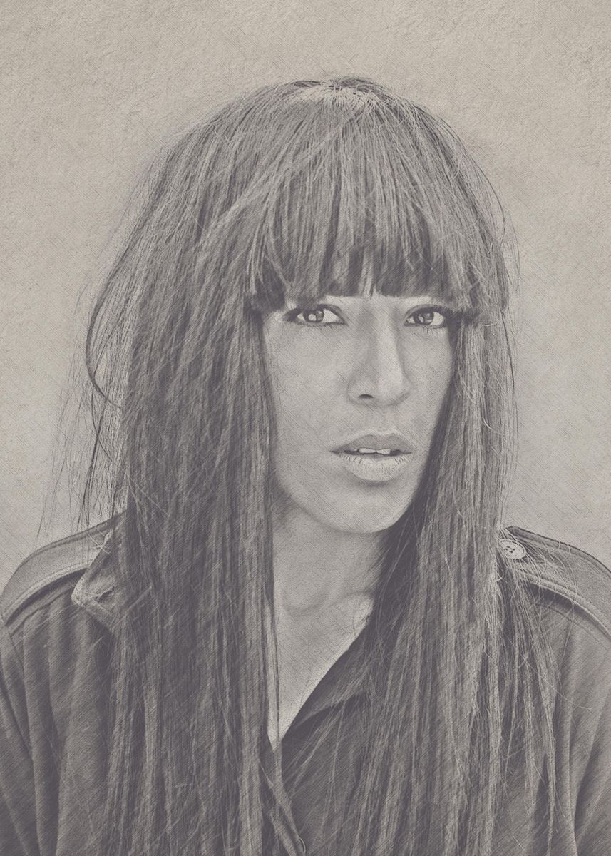 'Loreen' Poster, picture, metal print, paint by John Smith | Displate