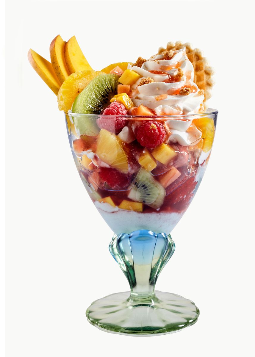 'Tooty Fruity Sundae' Poster, picture, metal print, paint by Rhiannon ...