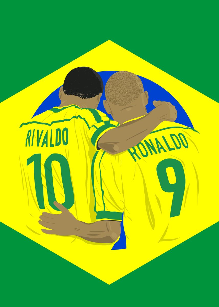 'Brazilian legends' Poster by Anton Lundin | Displate