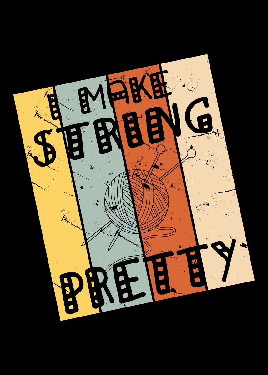 'Crafting' Poster, picture, metal print, paint by TheSpezialBrand ...