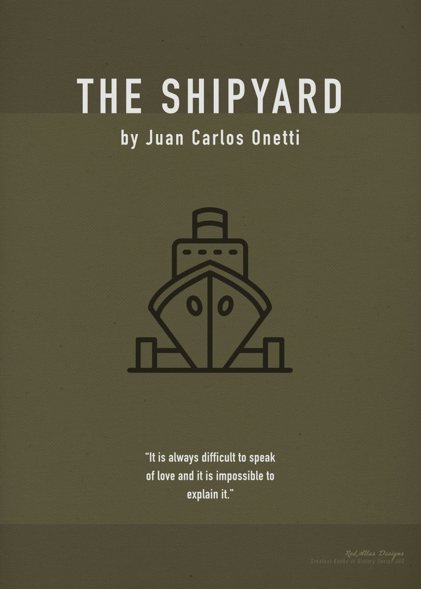 'The Shipyard Book Art ' Poster, picture, metal print, paint by Design ...