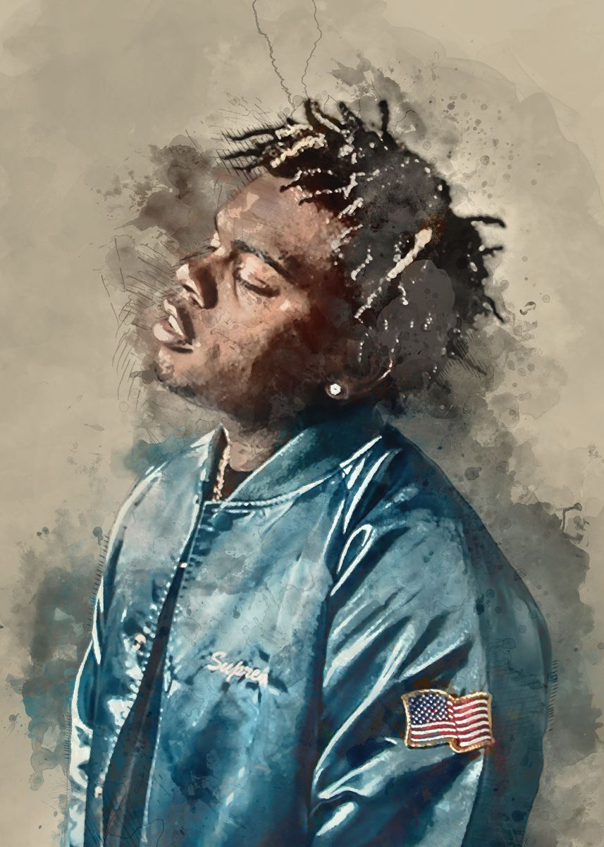 'Gunna' Poster, picture, metal print, paint by DTW GROUP | Displate