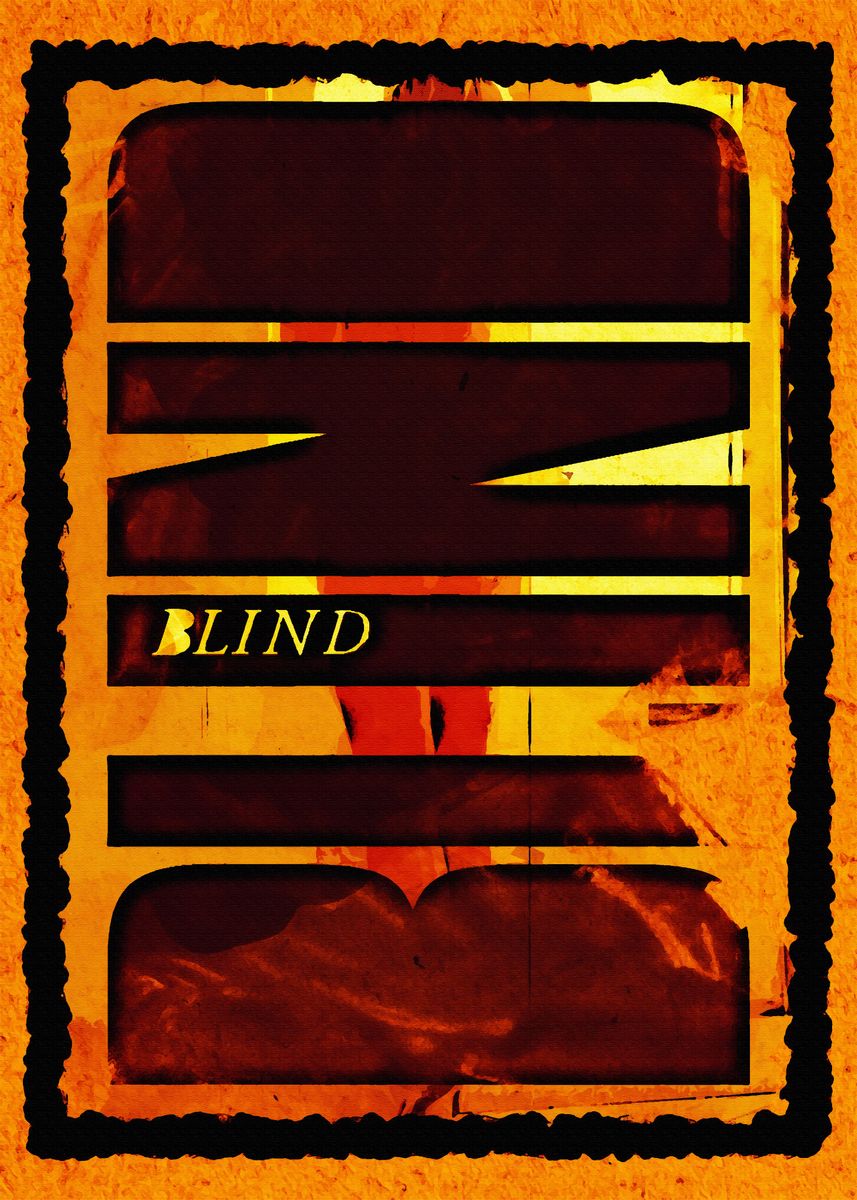 'Blind' Poster, picture, metal print, paint by Elisa Woodard | Displate