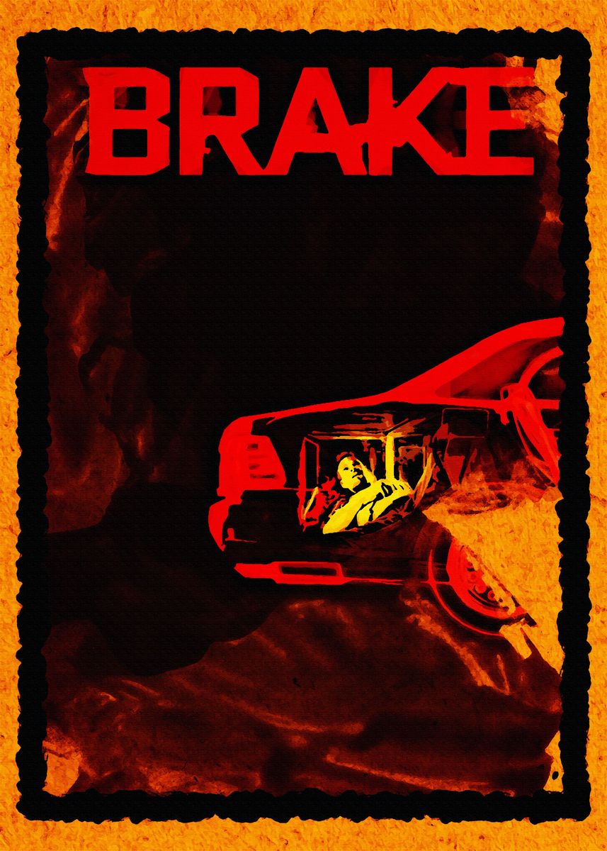 'Brake 3' Poster, picture, metal print, paint by Zain Brookes | Displate
