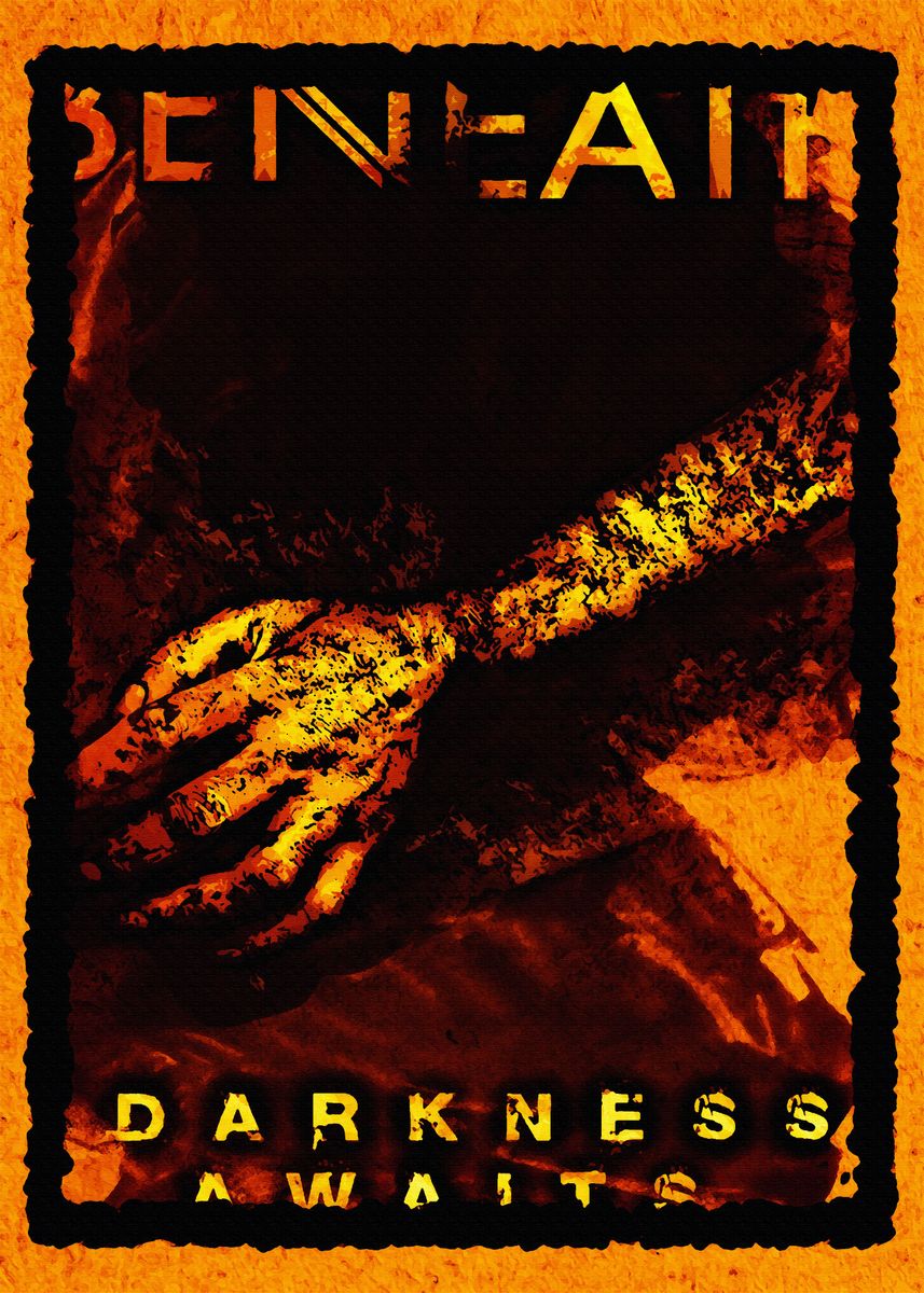 'Beneath' Poster, picture, metal print, paint by Vivienne Raymond ...