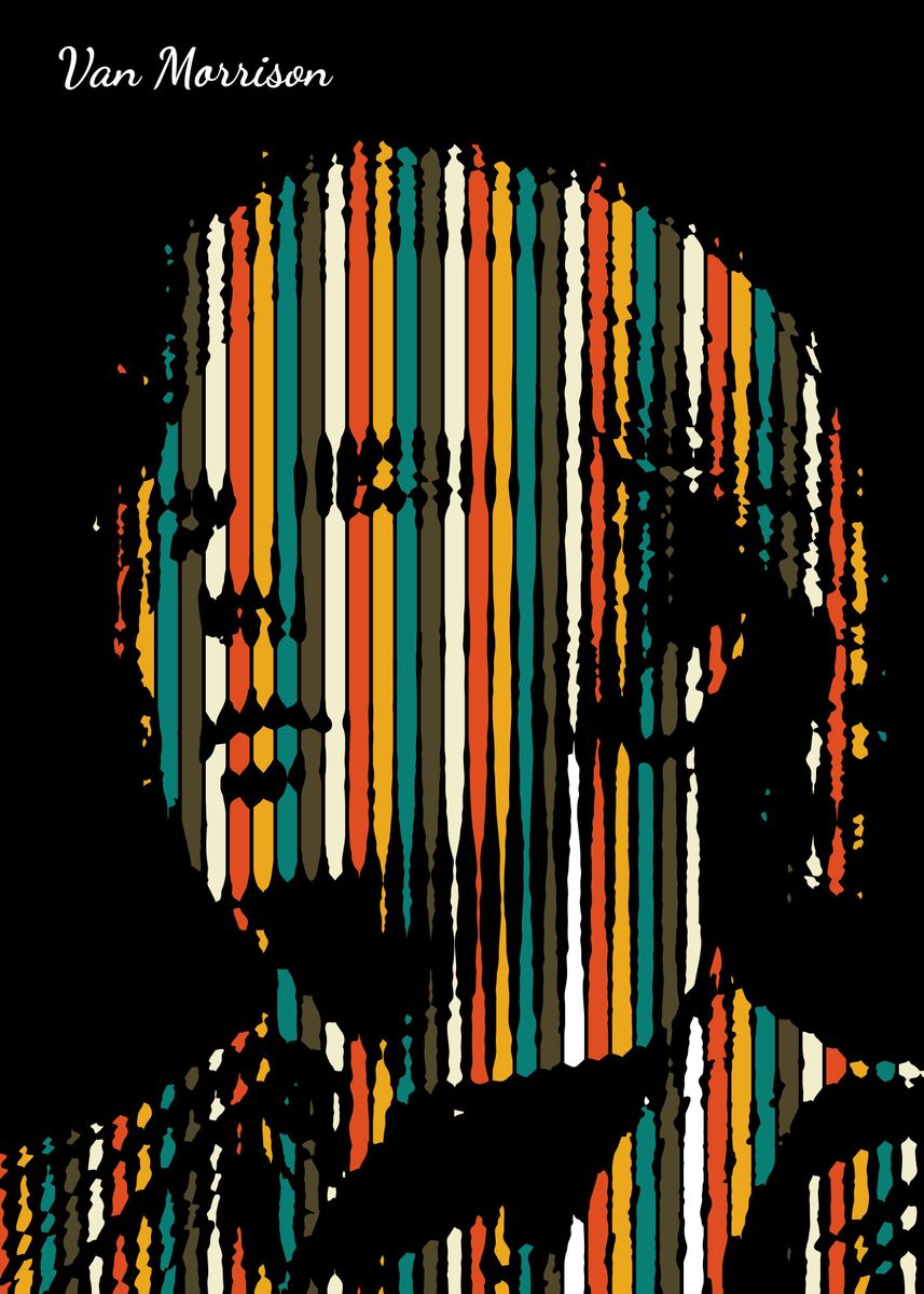 'Van Morrison' Poster, picture, metal print, paint by Yusuf Dedi Wijaya ...