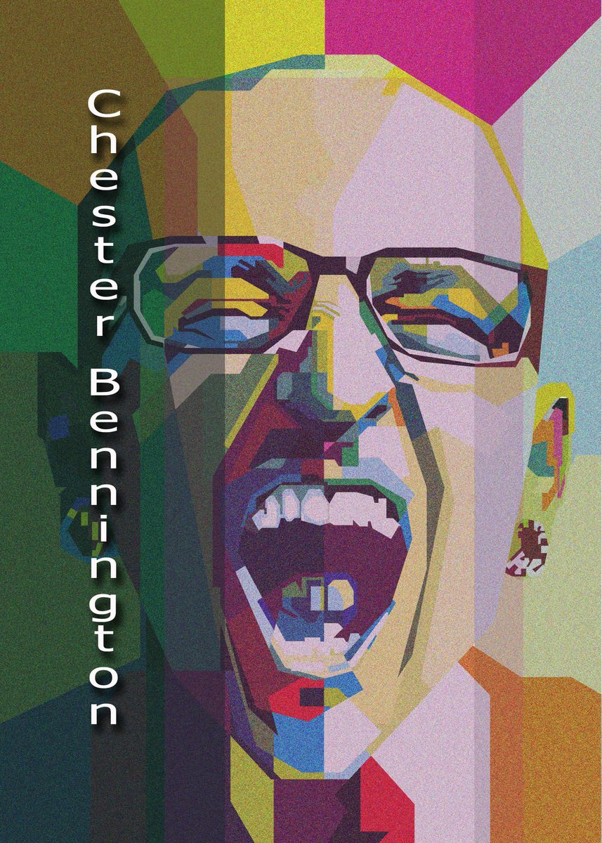 'Singer Rock Band Pop Art' Poster, picture, metal print, paint by CR ...