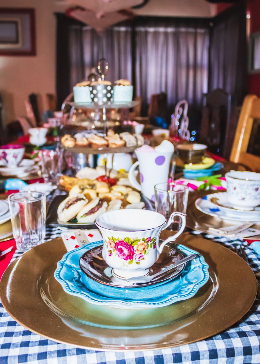 'Teacup ' Poster, picture, metal print, paint by Ava Peattie | Displate