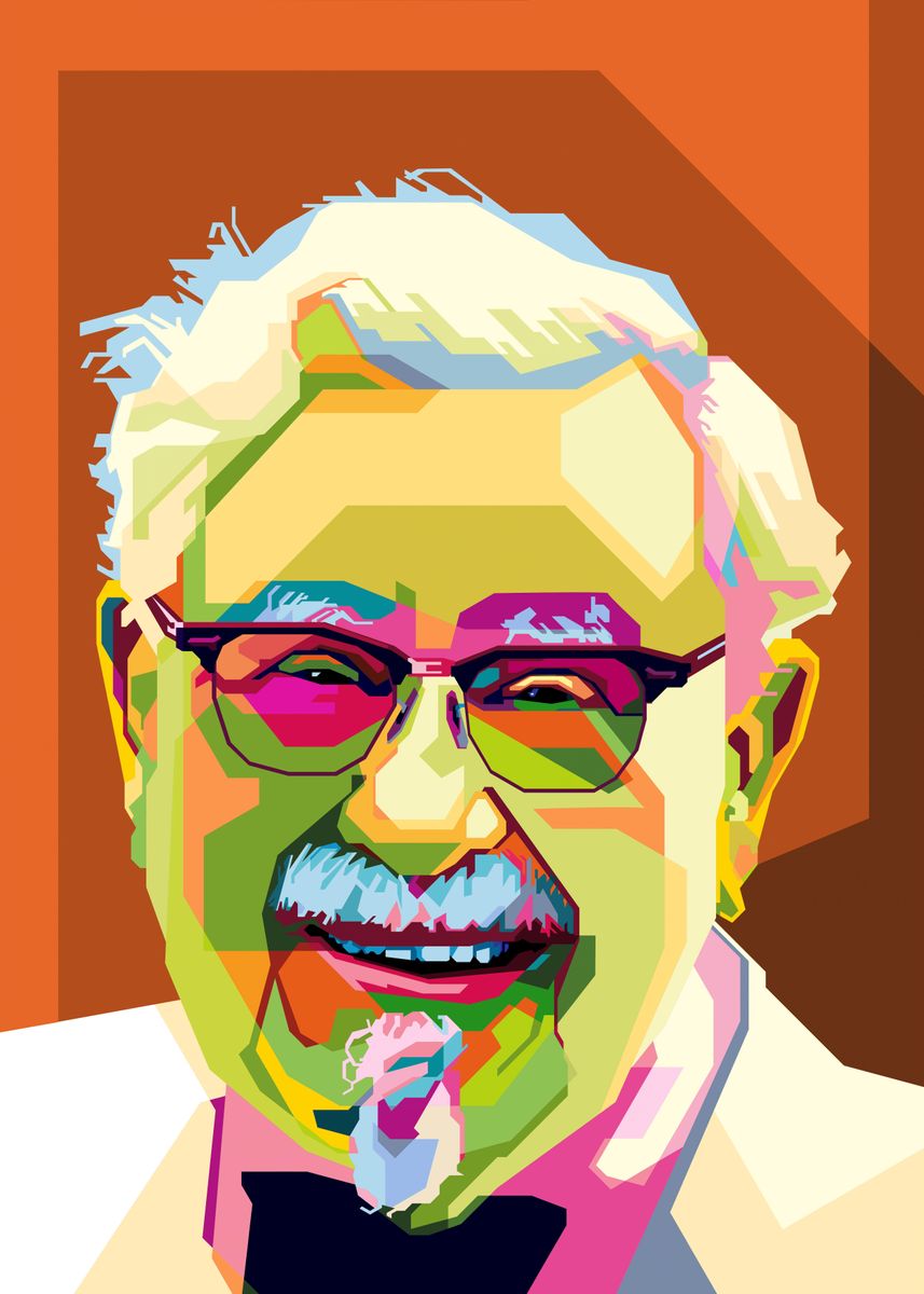 'Colonel Sanders Pop Art' Poster, picture, metal print, paint by ...