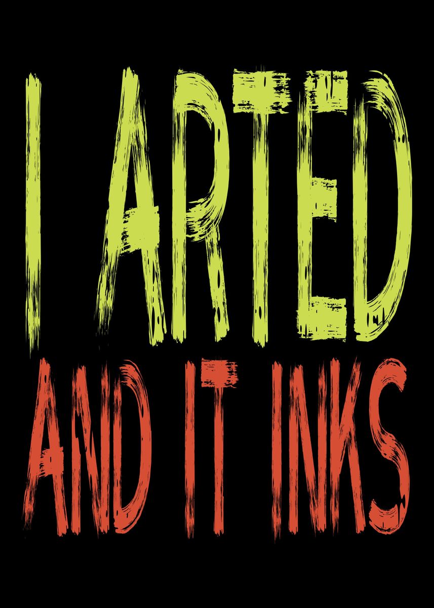 'Art Artist' Poster, picture, metal print, paint by Shiva121 | Displate