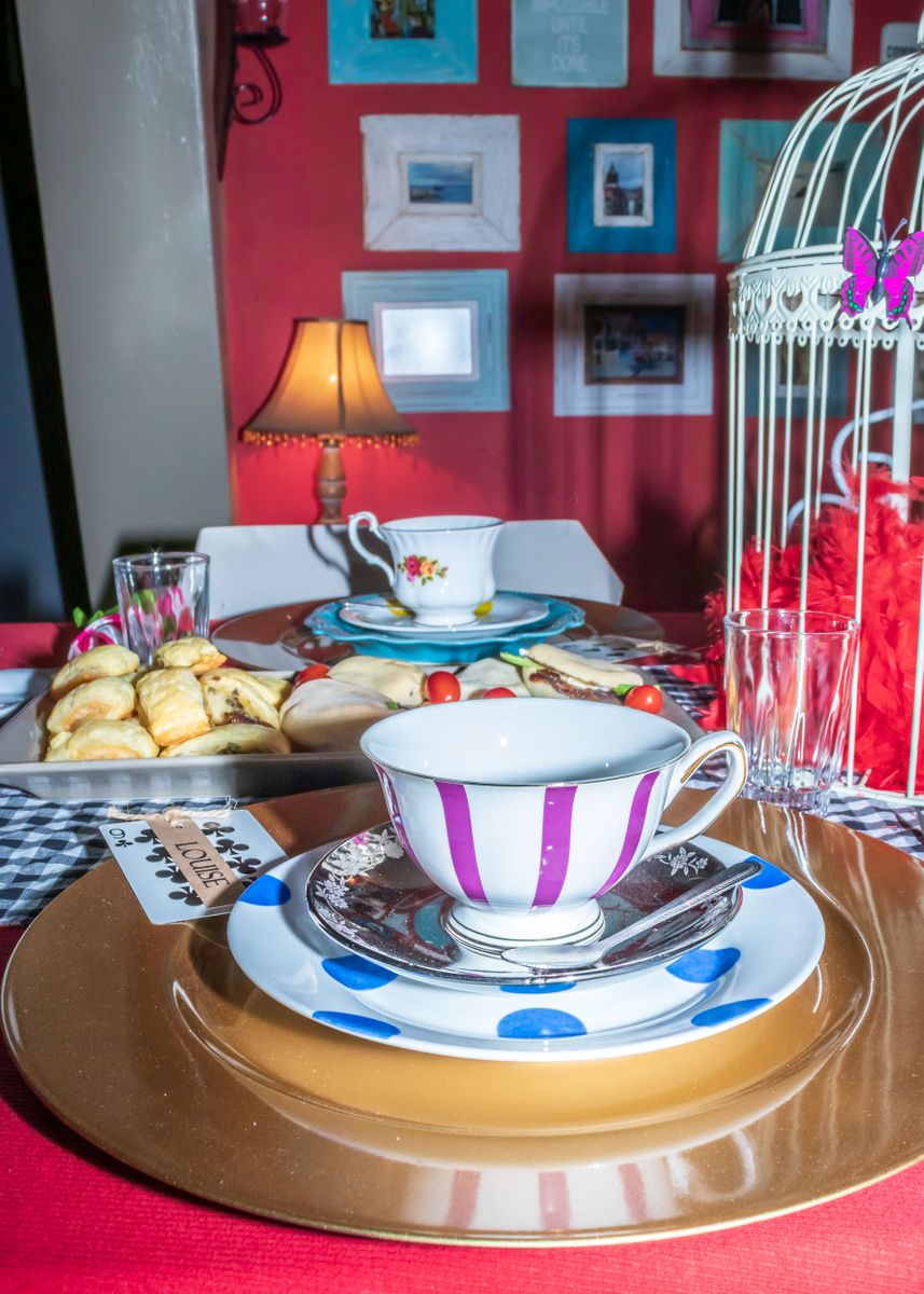 'Teacup ' Poster, picture, metal print, paint by Ava Peattie | Displate