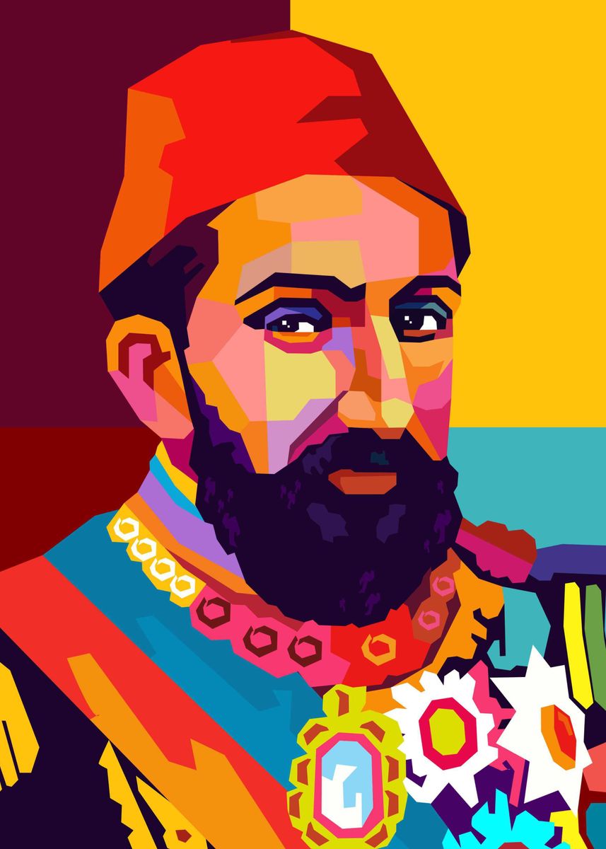 'Abdul Hamid II' Poster, picture, metal print, paint by setiyadi ...