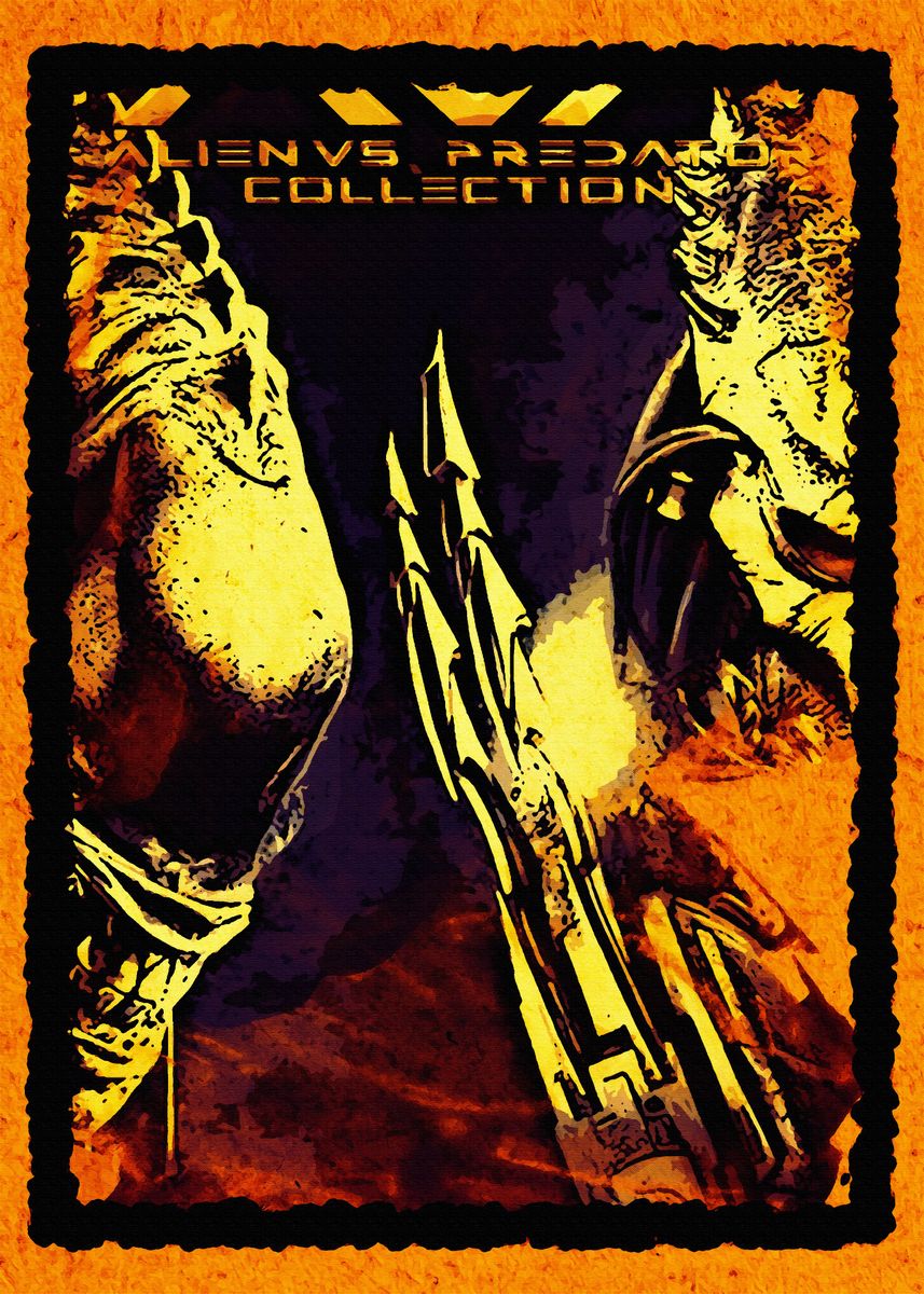 'Avp Collection 2' Poster, picture, metal print, paint by Vivienne ...