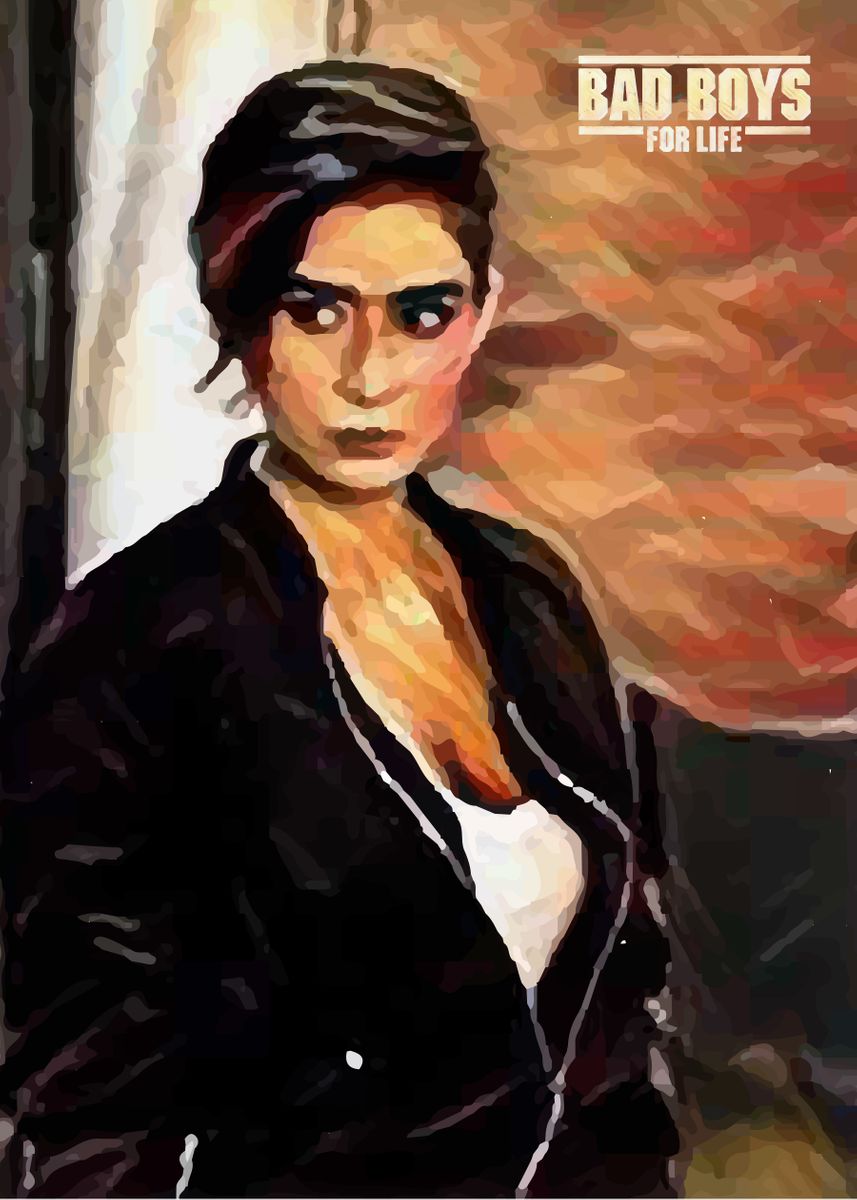 'Paola Nunez Portrait' Poster, picture, metal print, paint by Rozi Art ...