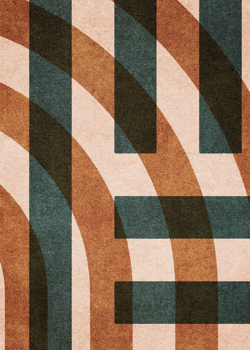 'Decorative H' Poster, picture, metal print, paint by Daniel Coulmann ...