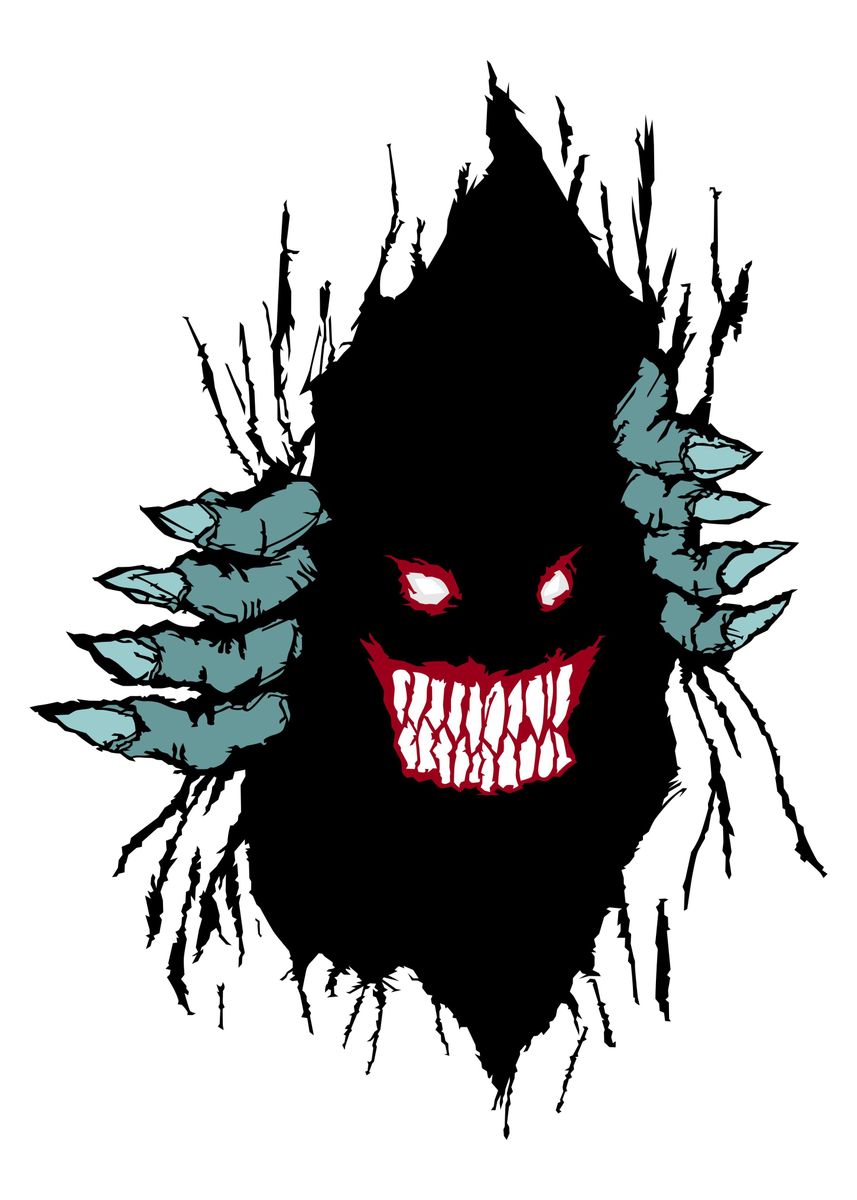 'Monster Coming out' Poster, picture, metal print, paint by O G | Displate