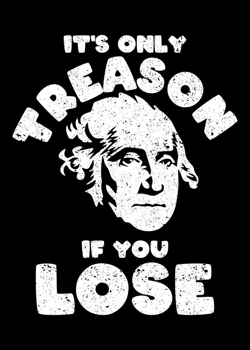'George Washington' Poster, picture, metal print, paint by Sebastian ...