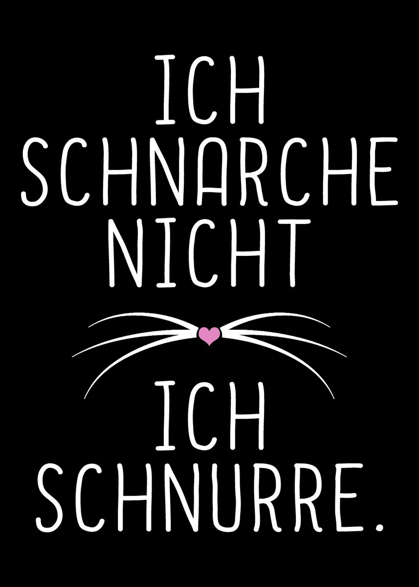 'Schnarchen Schnarcher' Poster, picture, metal print, paint by Robert ...