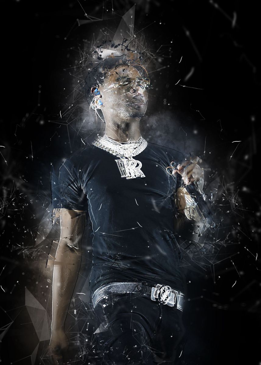 'Roddy Ricch' Poster by HISAN TEAM | Displate