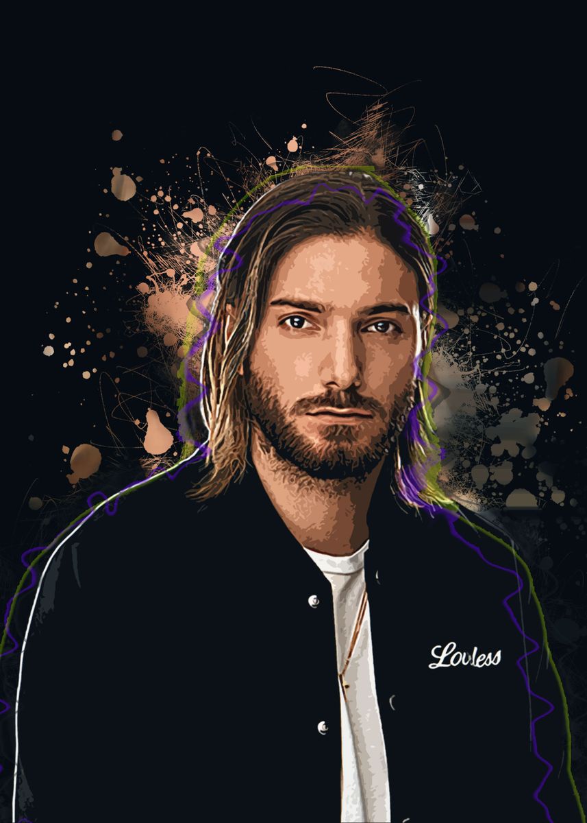 'Alesso' Poster, picture, metal print, paint by MDA STUDIO | Displate