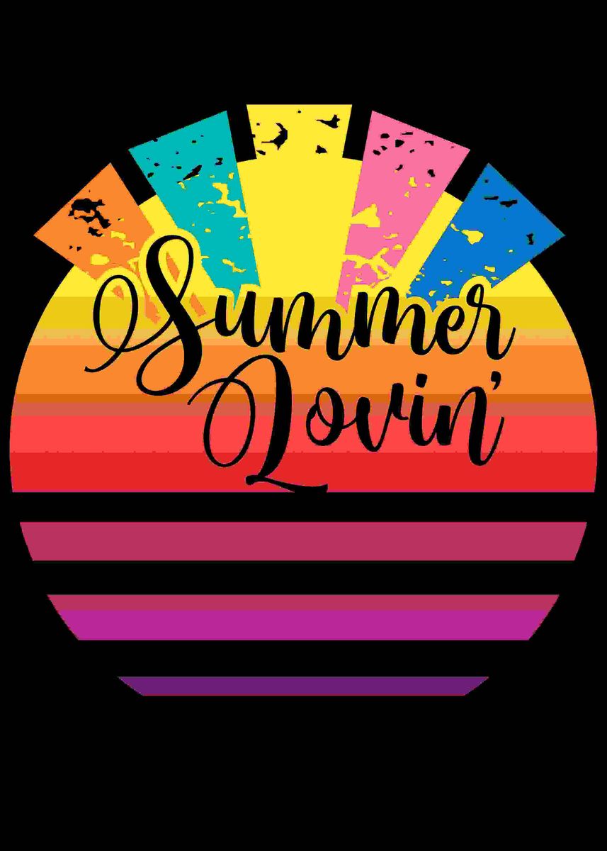 'Summer Loving' Poster by MzumO | Displate