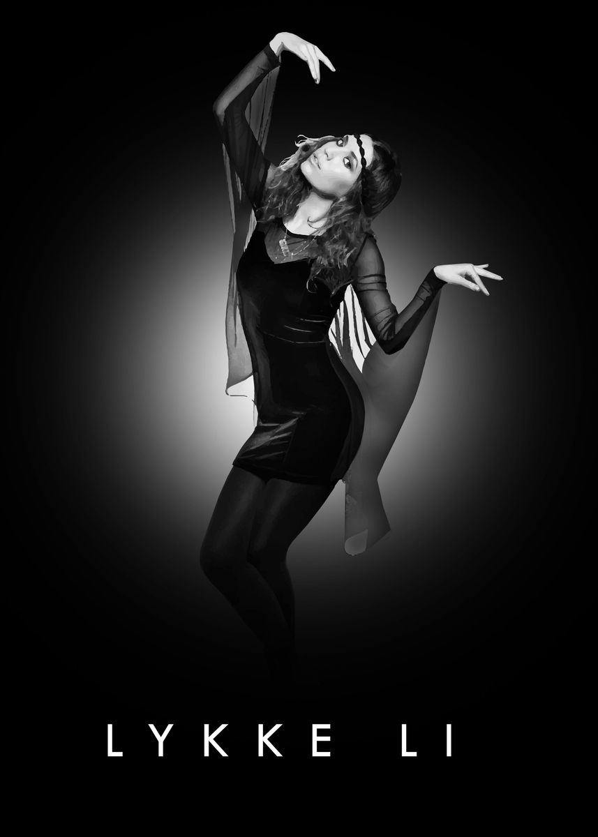 'Lykke Li' Poster by Bo Kev | Displate