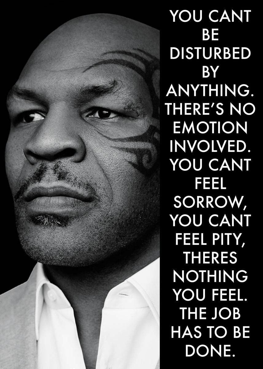 'Iron Mike Inspo' Poster, picture, metal print, paint by sb design ...