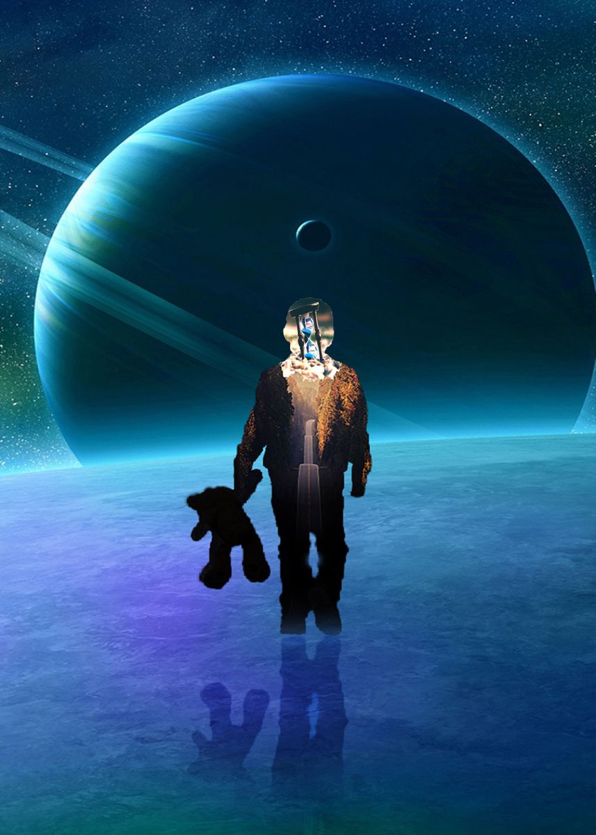 'timeless journey ' Poster, picture, metal print, paint by Milos Maric ...