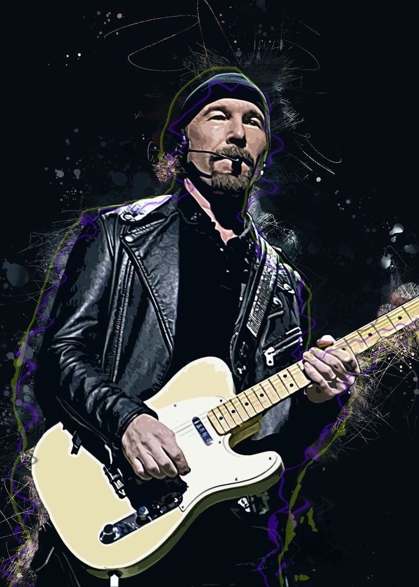 'The Edge' Poster, picture, metal print, paint by BFM STUDIO | Displate