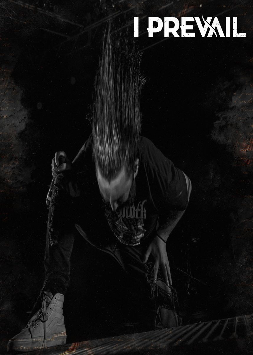'I Prevail ' Poster, picture, metal print, paint by gembul | Displate